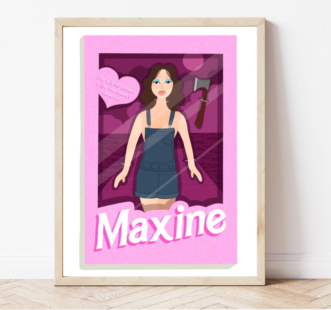 Maxine Doll Art Print - X - Etsy