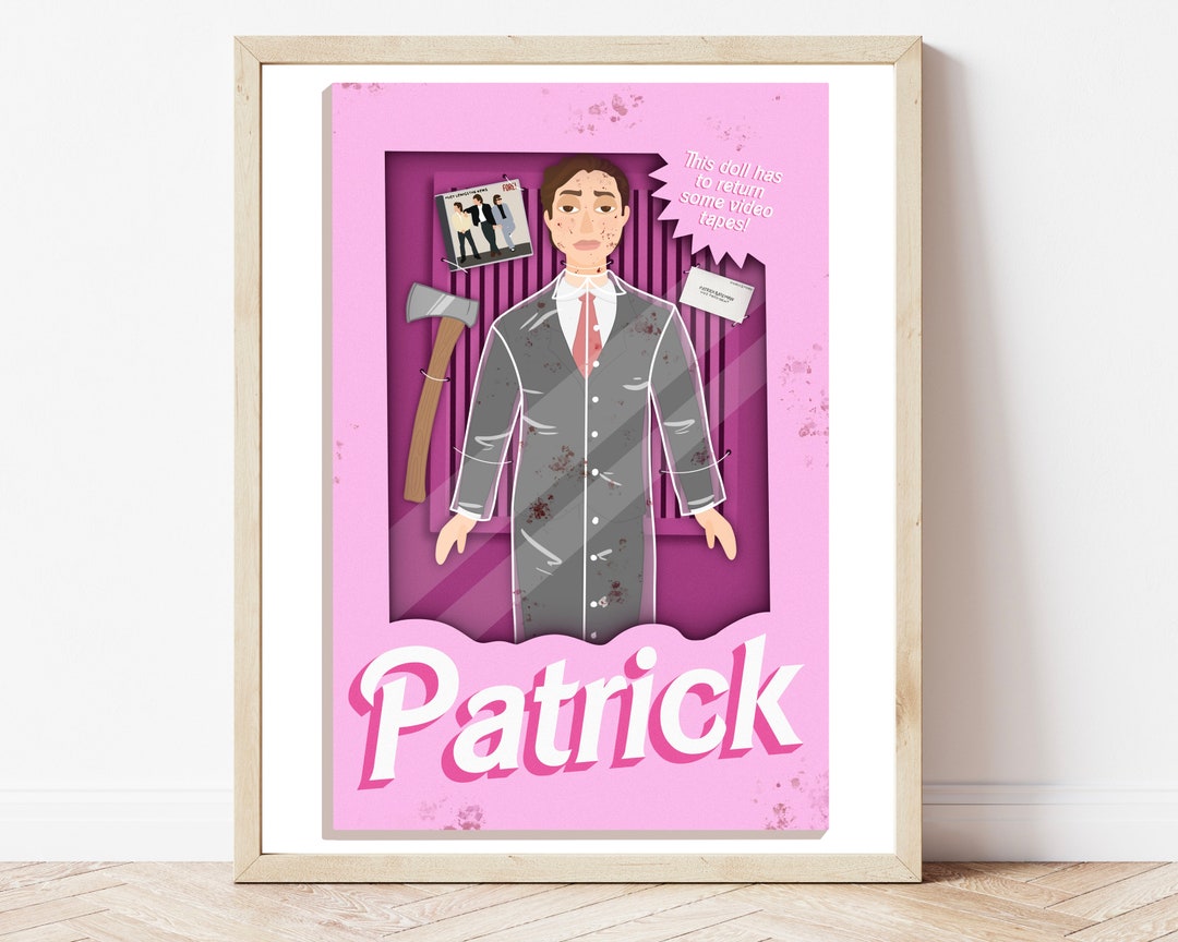 Patrick Bateman Horror Doll Print - Etsy