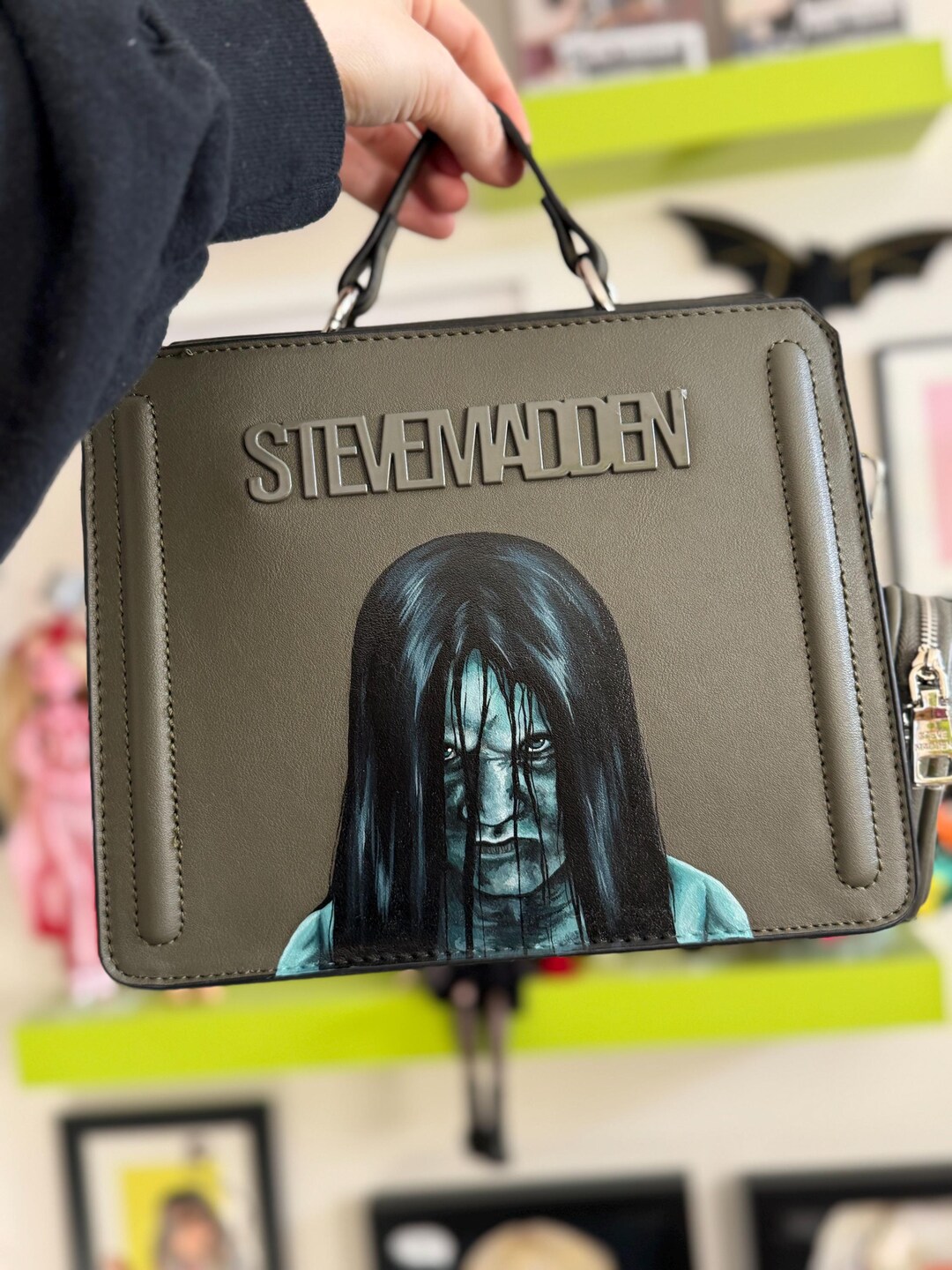 Samara Hand Painted Leather Purse - Etsy