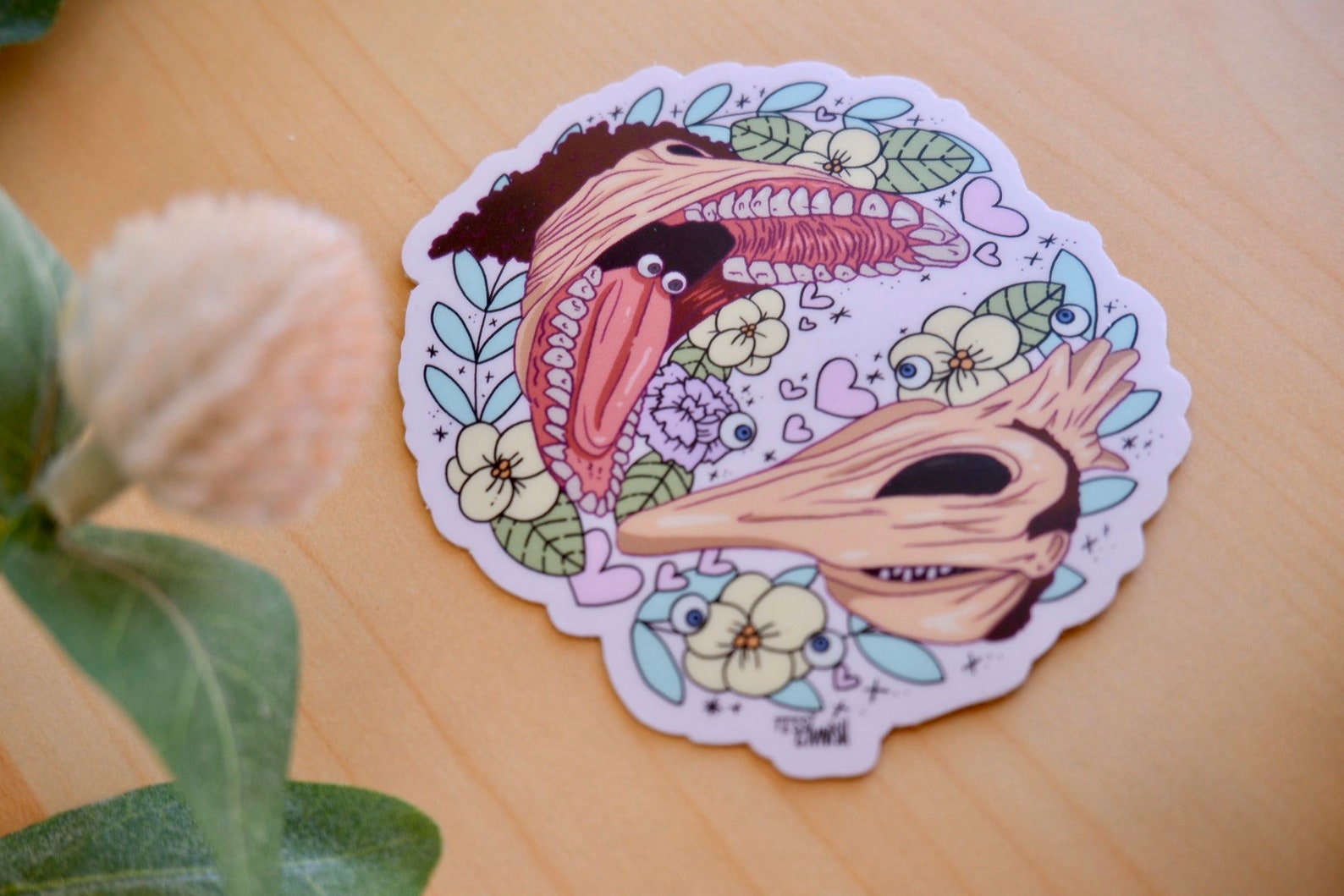 Barbara and Adam “beetlejuice” Sticker - Etsy
