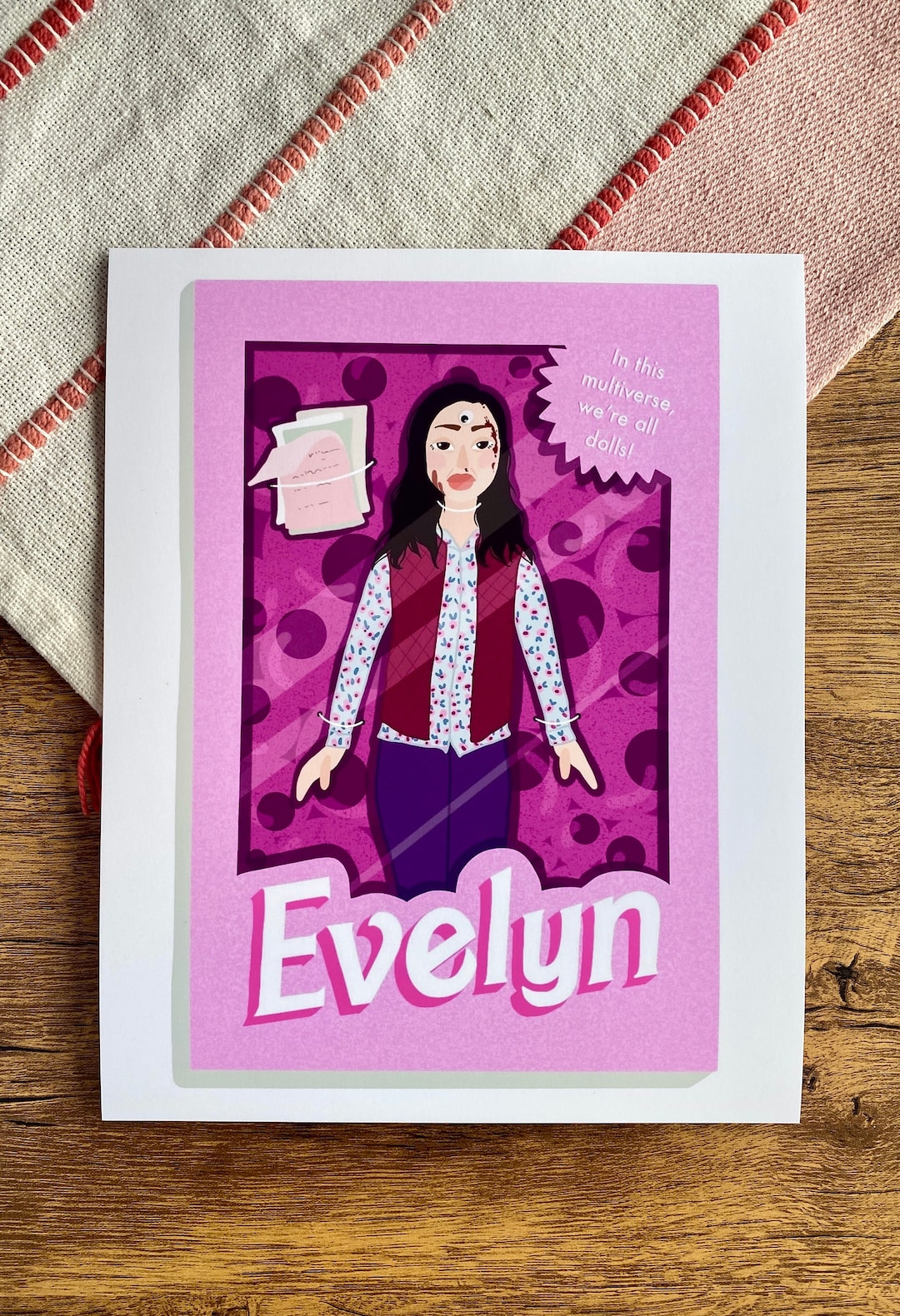 Evelyn Doll Art Print EEAAO - Etsy