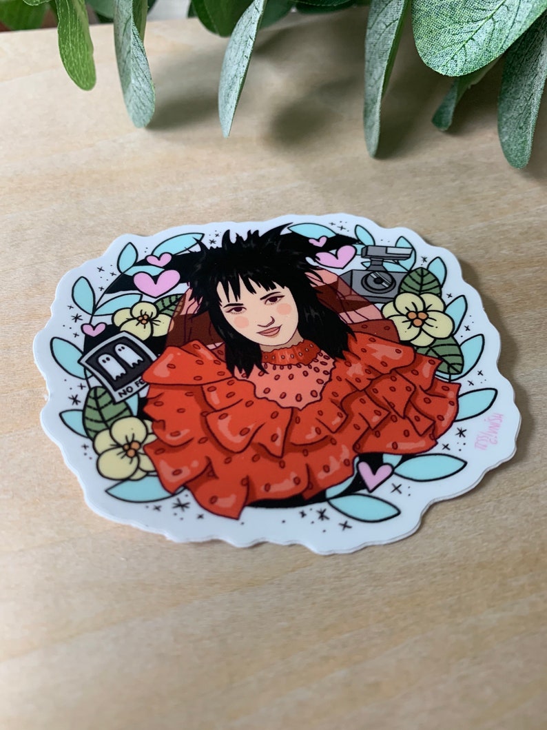 Lydia Deetz beetlejuice Sticker - Etsy