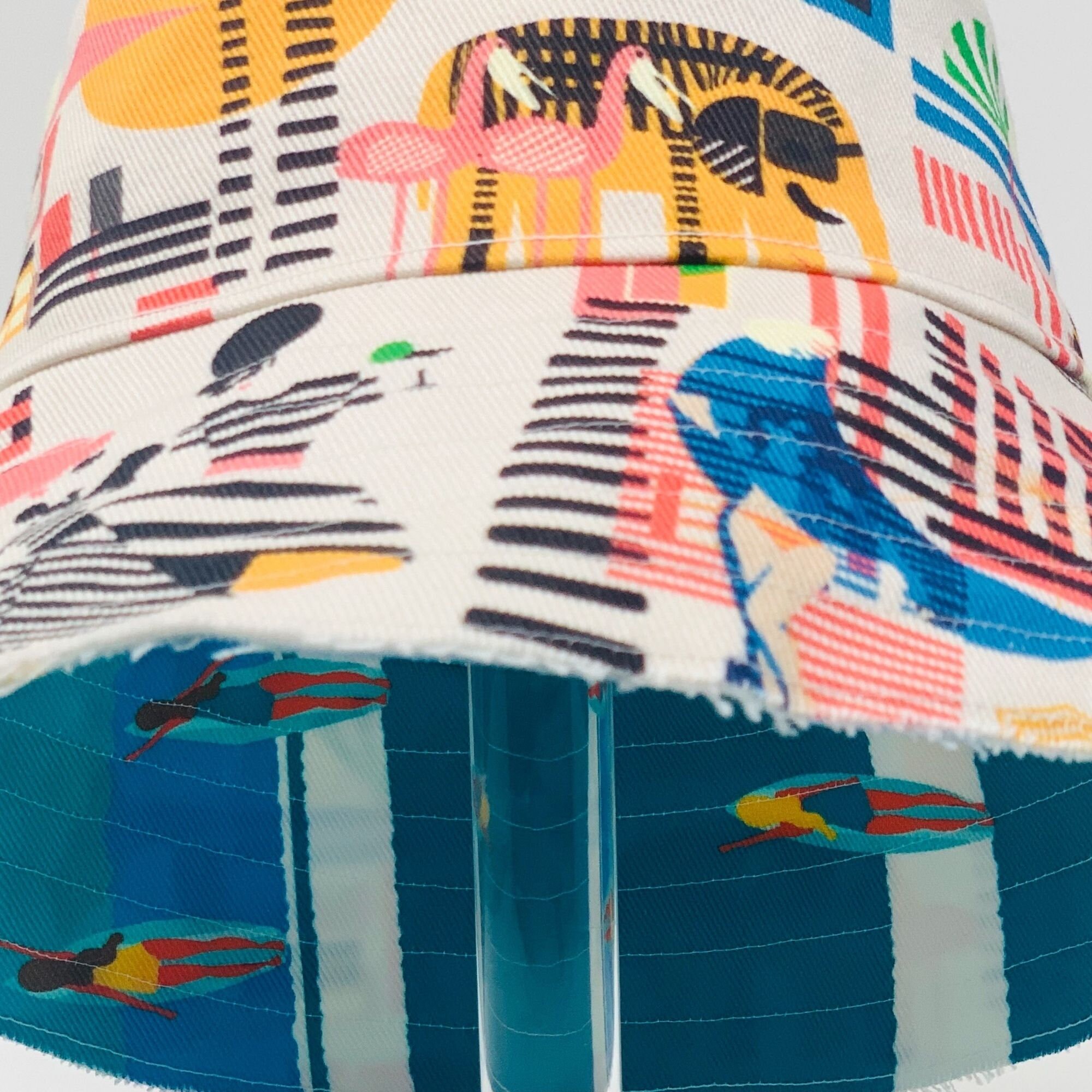 Riviera 1970 Bucket Hat Surfer Girls & Bauhaus Beach House - Etsy