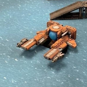 Dnd Sci-fi Grav Barge Star Wars Legion 28mm Tabletop Scatter Terrain ...