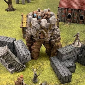 Dnd Armies of the Earthenkind LURCHING KEEP Monster 28mm Earth ...