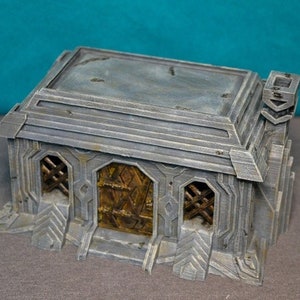 Dnd Dwarven Home 1 Building Dwarf Architecture Mountain Home City ...