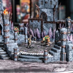 Dnd Arena Dark Evil Lord Dominion Underdark Hellscape Necromancer ...