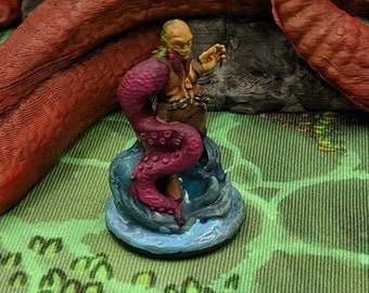 Kraken Priest D&d Miniature - Etsy