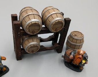 Fantasy Ox Cart Resin Tandem 2x Unpainted Carts With Four - Etsy