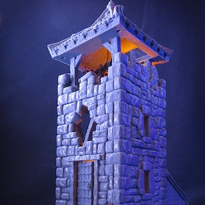 Dnd Medieval Watchtower Sentry Lookout Guard Watch Tower City of Tarok ...