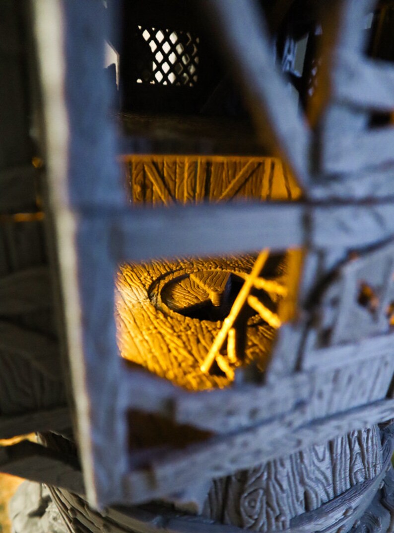 Dnd Haunted Windmill War Ruins City of Tarok Tabletop Scatter - Etsy