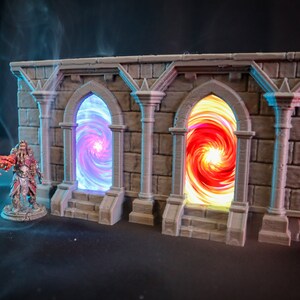 Dnd Animated Double Portal Doors Insert PHONE 4 Video Effects Tabletop ...