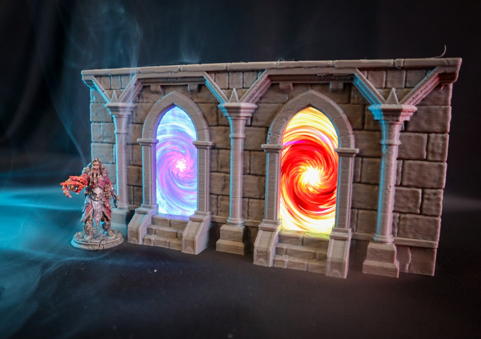 Dnd Animated Double Portal Doors Insert PHONE 4 Video Effects Tabletop ...