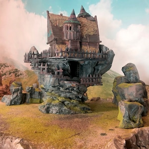 Dnd Witch Hag House With OPTIONAL Large Plateau Tabletop Scatter ...