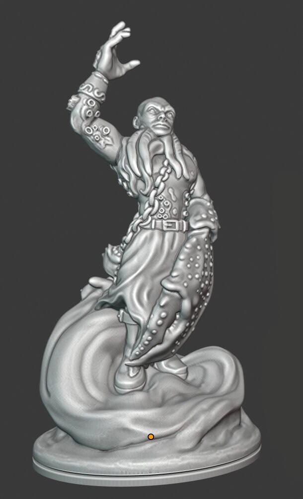 Dnd Kraken Priest Atlantis Sea Merman Mermaid RPG Warhammer | Etsy