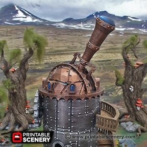 Dnd Observatory Telescope Astronomy Tower Port Winterdale Tabletop ...