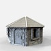 Dnd Dwarven House Dwarf Building Home Fortress Tabletop Scatter Terrain ...
