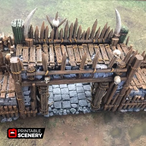 Dnd Orc Tribal Entry Gates Lost Islands Barbarian Tribe Tabletop ...