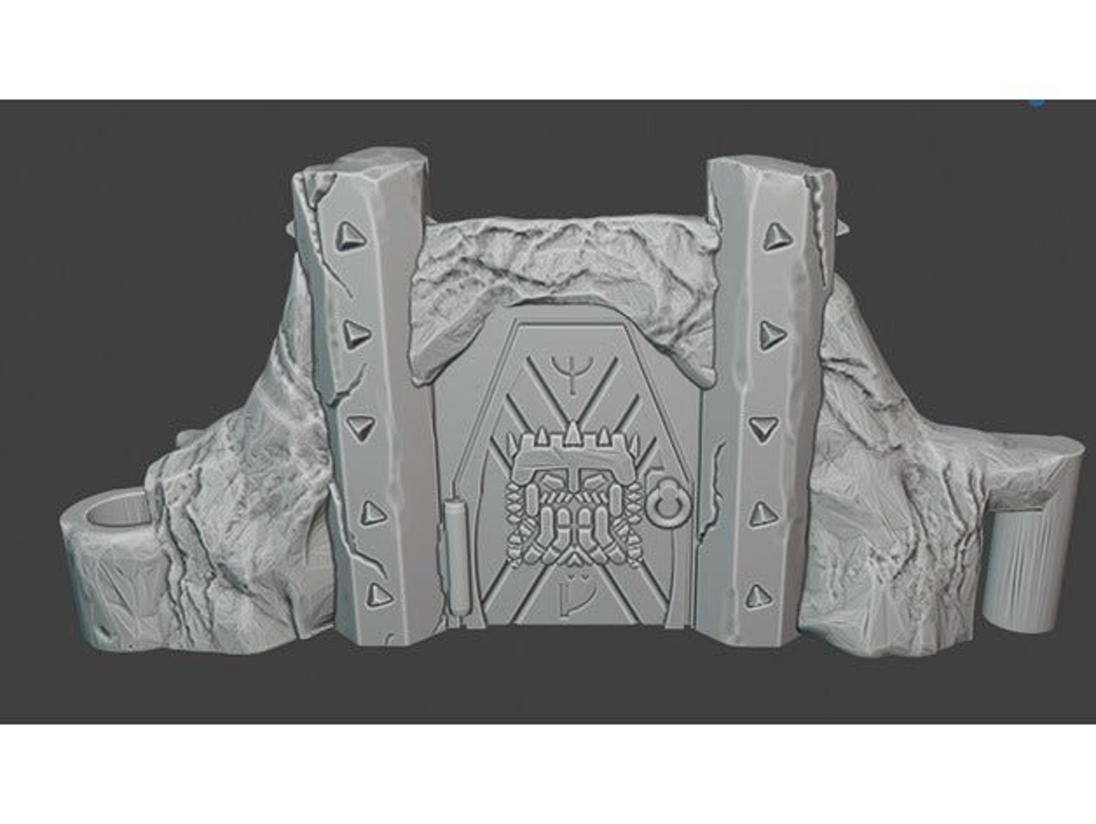 Dnd Dark Dwarf Door Tabletop Miniature Terrain RPG D&D Dungeons and ...