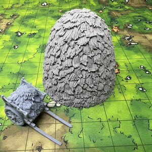 Dnd Haystack and Cart Field Wheat Crop Tudor Farmer Farm King and ...