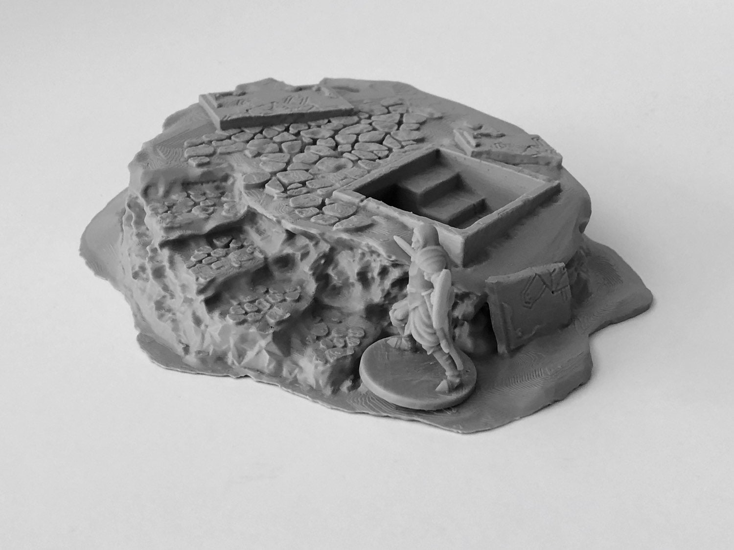Dnd Shattered Tomb Burial Chamber Crypt Mausoleum Catacomb Tabletop ...