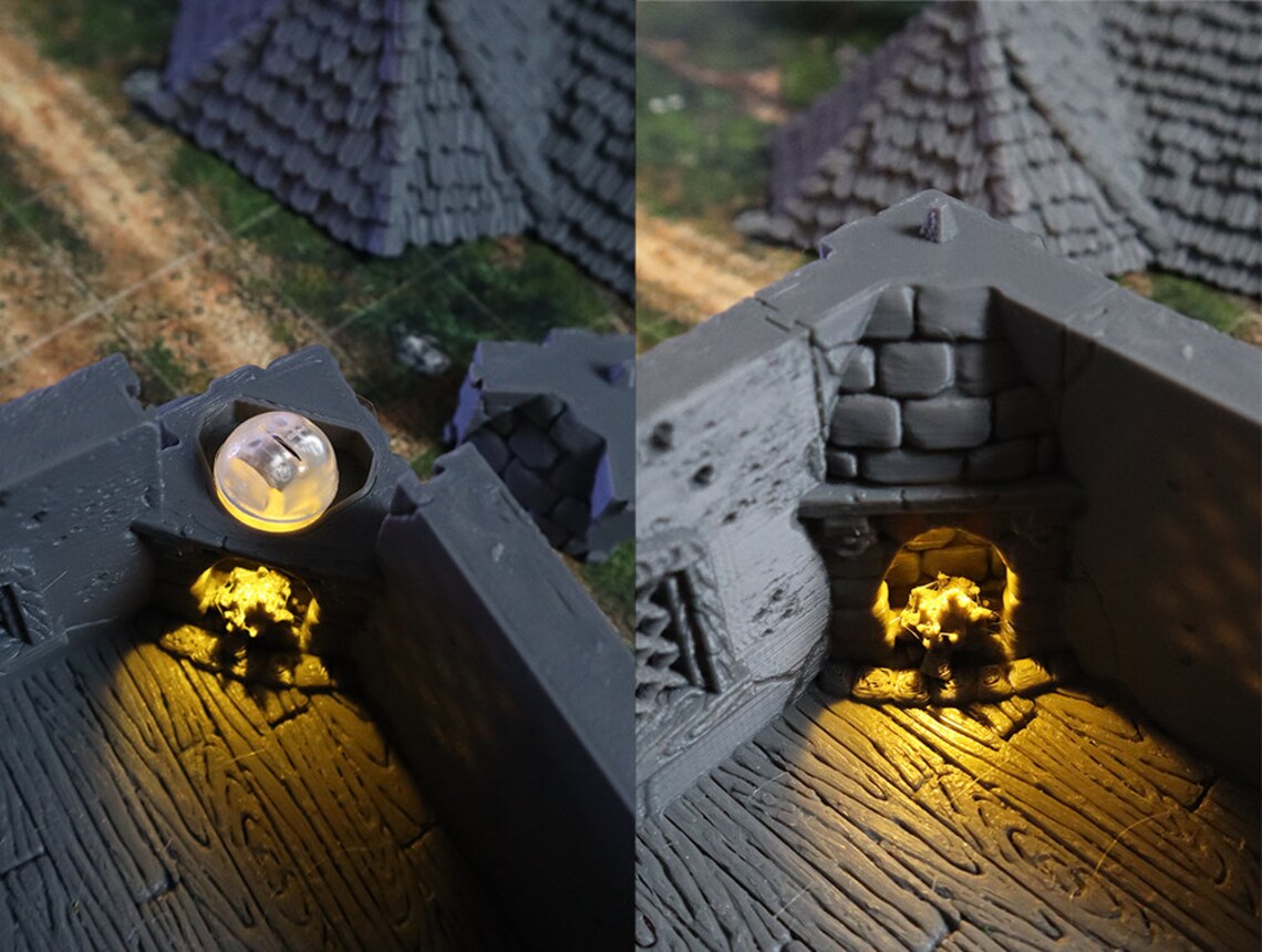 Dnd Alchemist House City of Tarok Village Medieval Scatter - Etsy