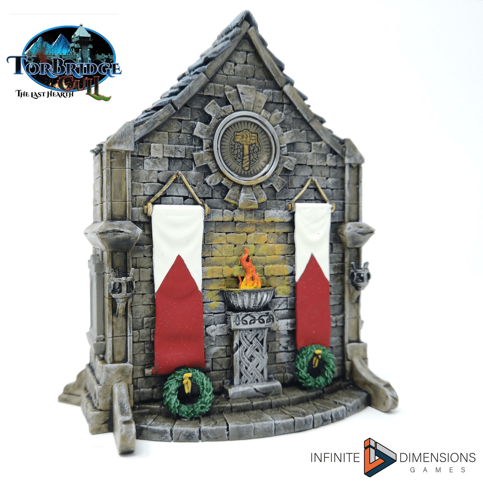 Dnd War Memorial Fountain Medieval War Ruins Town Village - Etsy