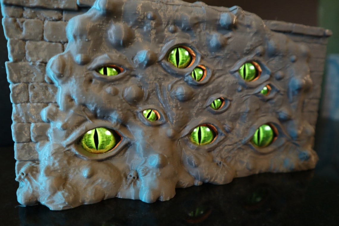 Dnd Animated Living Eyes Walls Insert PHONE 4 Video Effects Sci-fi ...