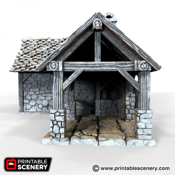 Dnd Blacksmith Smithy Smitty Weapons Forge Shop Port Winterdale ...
