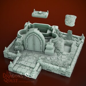 Dnd Ghoulberg Cemetery Crypt for Cursed City Graveyard Burial Grounds ...