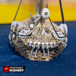 Dnd Undead Sloop Ship Wargaming Pirate Fleet Boat Tabletop Scatter ...