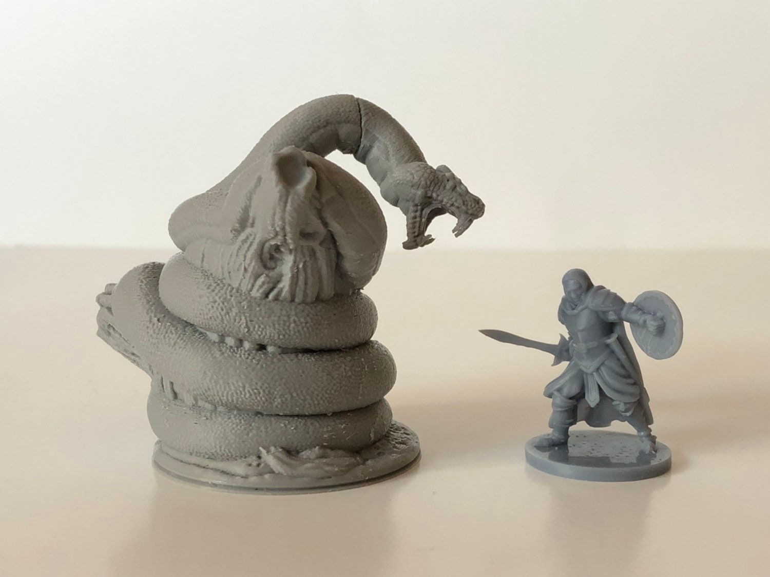 dnd RPG Wargaming Terrain Giant Jungle Snake Tabletop Miniature RPG ...