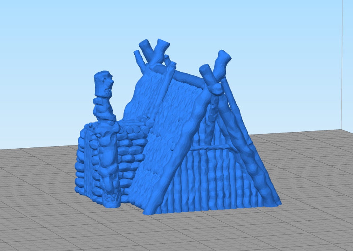 Dnd Goblin Hut 28mm Tabletop Fantasy Goblin Village Tribal | Etsy