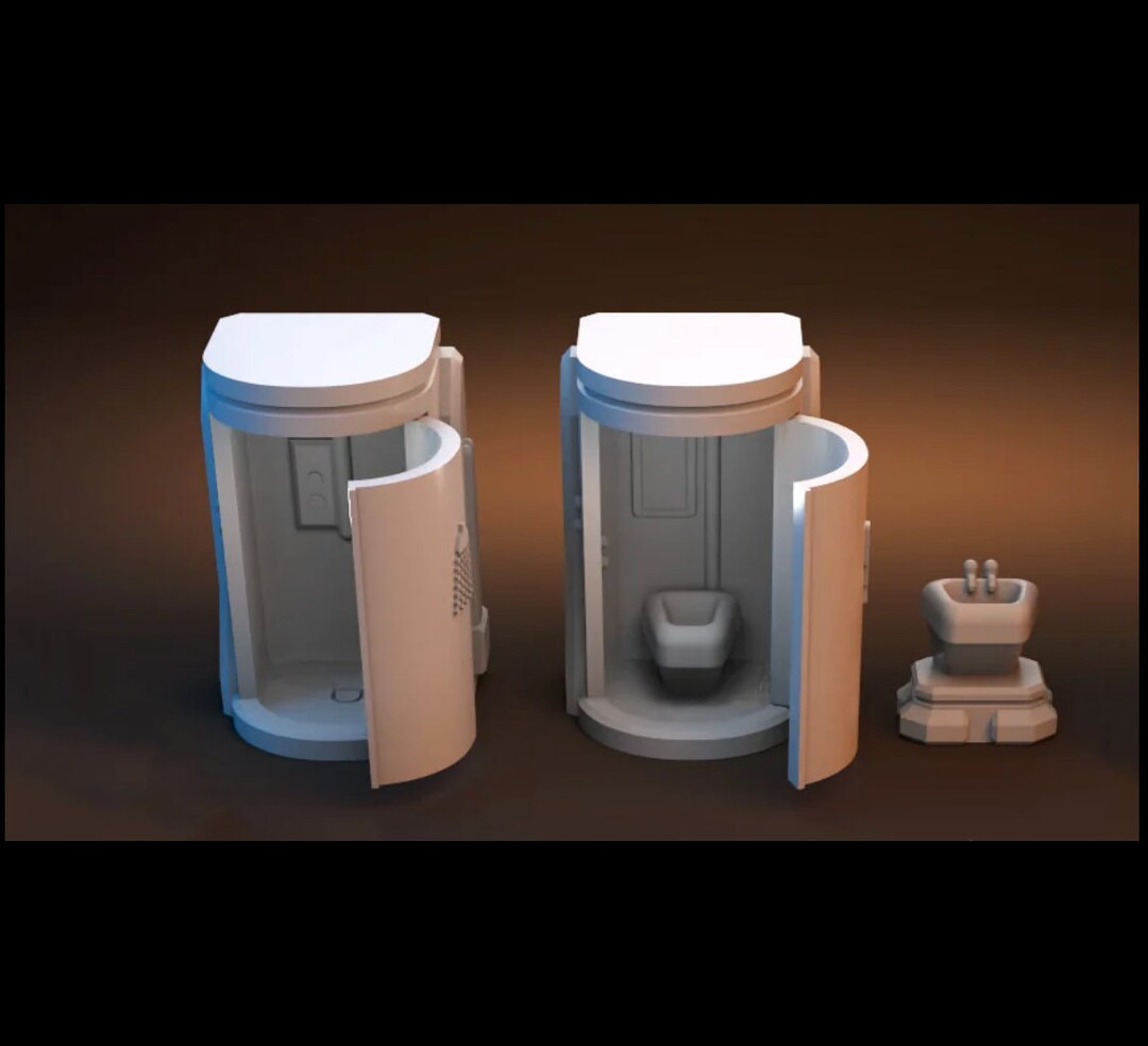 Dnd Barracks Wash Room Spaceship Rebel Base for Battle Legion Sci-fi ...