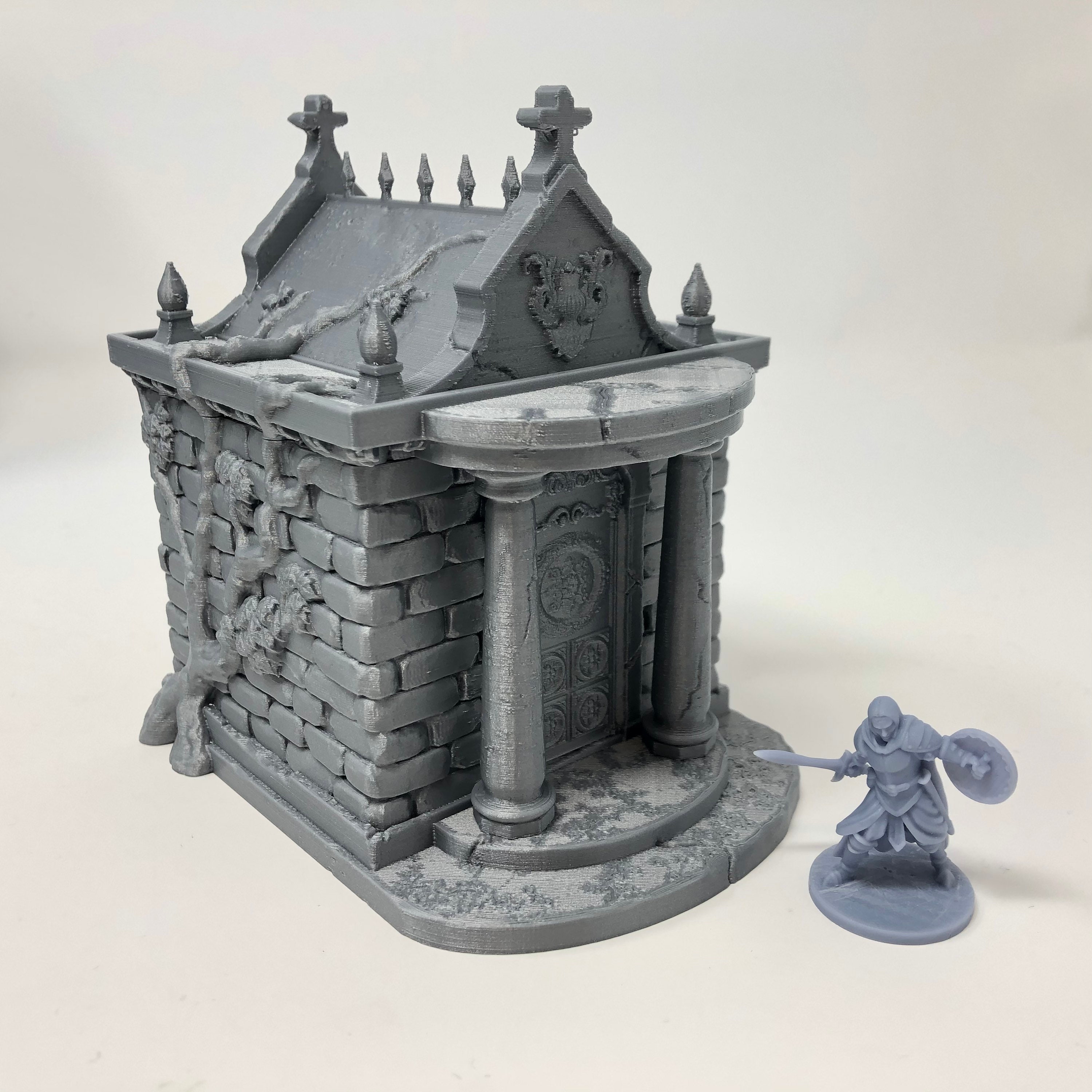 Dnd Mausoleum Graveyard Burial Grounds Crypt Cemetery Tabletop - Etsy