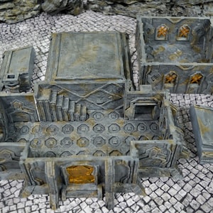 Dnd Dwarven House 7 Dwarf Architecture Design Mountain City Home LOTR ...