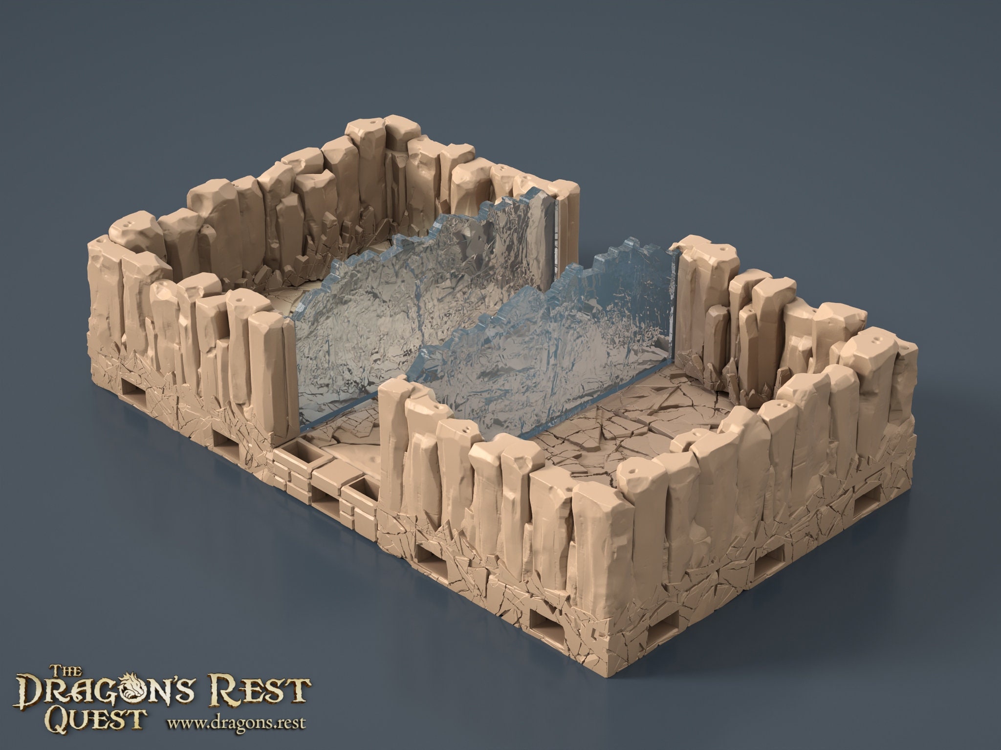 Dnd Frozen Crypt Low Walls for Terror in the Tundra Heroquest ...