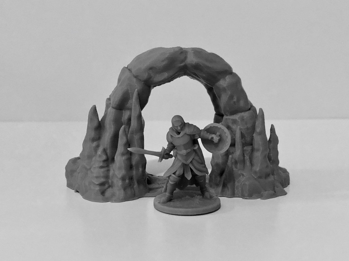 Dnd Cave Mouth Entrance Opening Subterranean Door Tabletop - Etsy