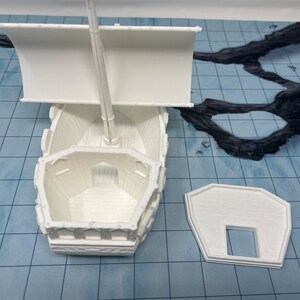 Dnd Dwarven Boat Ship Vessel Mountain King Dwarf Mining City Scatter ...