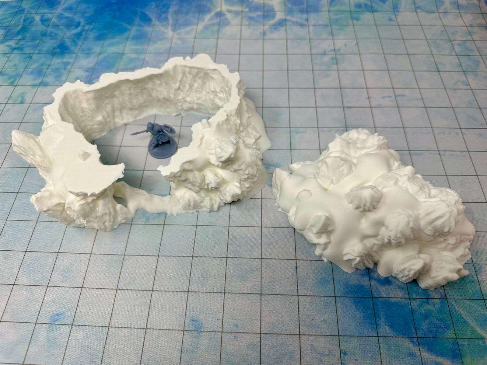 Dnd Ice Cave Snow Terrain Eskimo Tundra Ice Age Hideout Hideaway ...