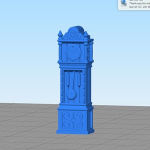 Dnd Grandfather Pendulum Clock Library Hall House Furniture Village ...