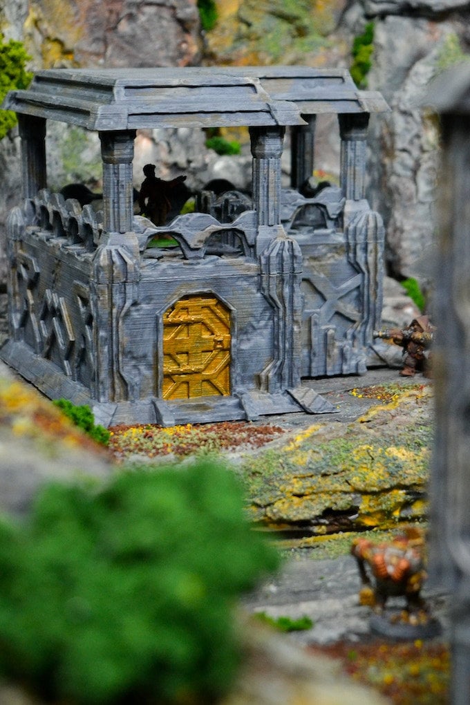 Dnd Dwarven House 5 Dwarf Home 28mm Scatter Tabletop Terrain - Etsy