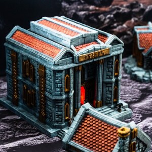 Dnd Dwarven Bank for Mountain Dwarf Mining Mountain City Scatter ...