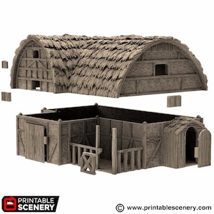 Dnd Country Stables From King and Country Village Medieval Farm ...