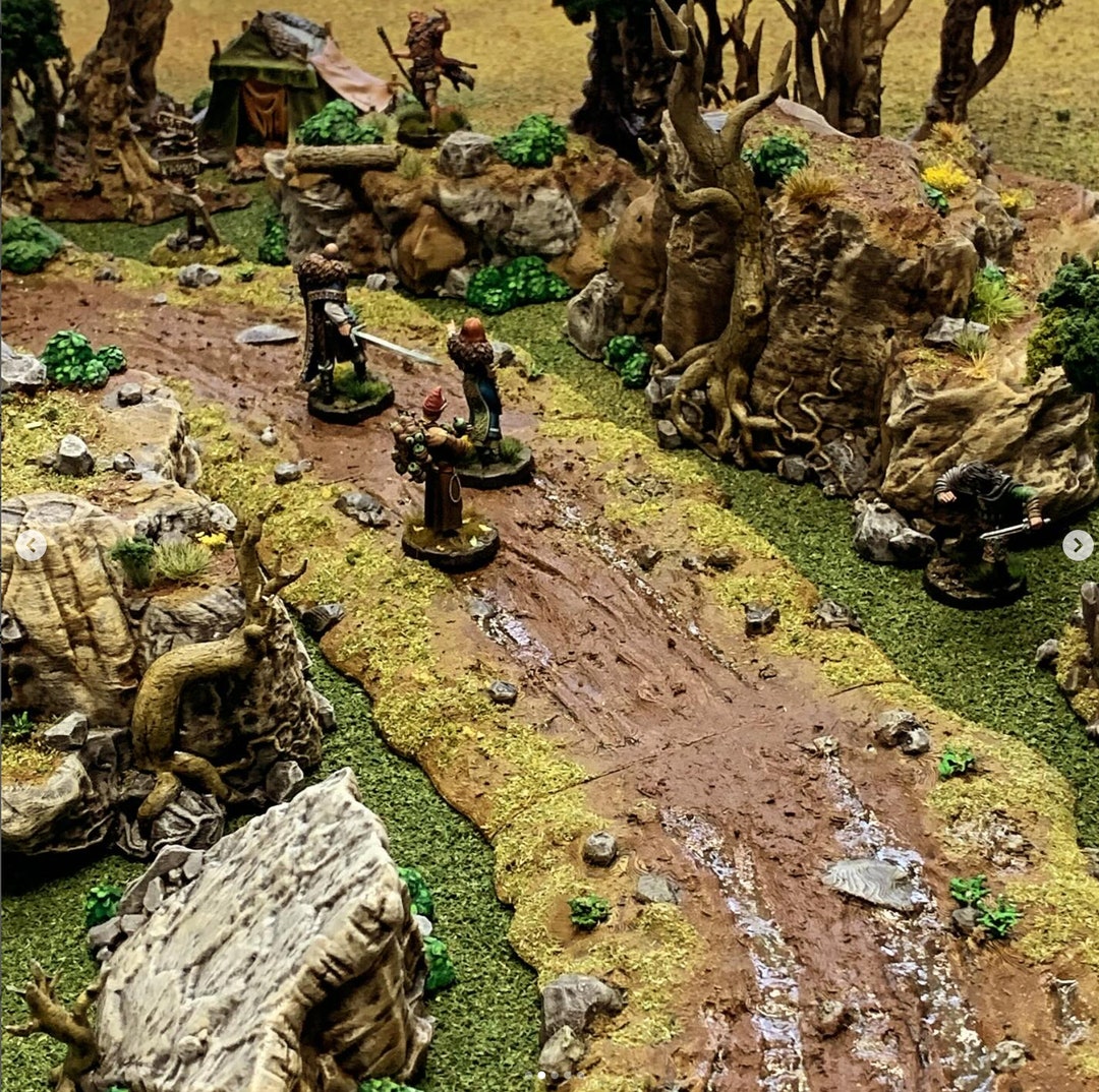 Dnd Modular Rural MUD Roads Village City Wagon Path Streets Tabletop ...