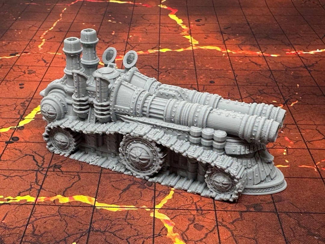 Dnd Dwarven Tank Style Guns Dwarf City Artillery Machine Dungeons and ...