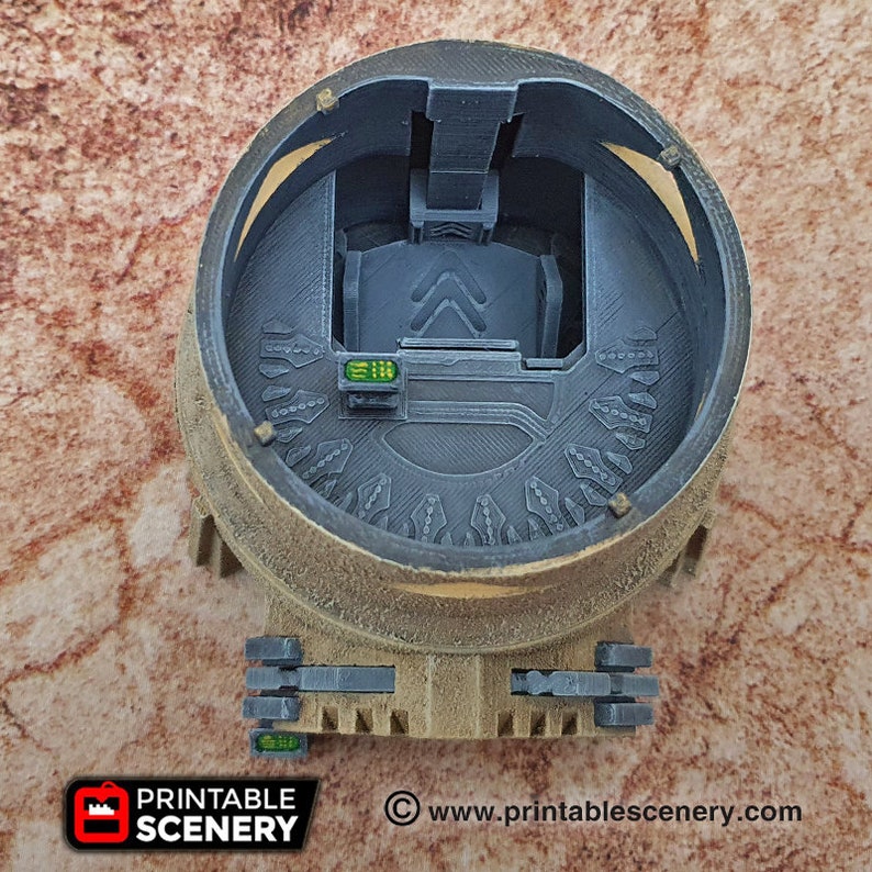 Dnd Sci-fi Watchtower Watch Tower Future Alien Spaceship Star - Etsy ...