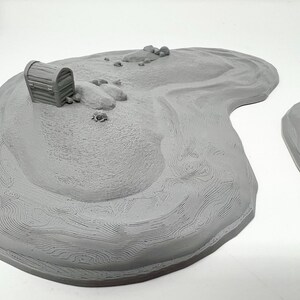 Dnd Sand Bar Beach Pirate Sea Lost at Sea Island Tabletop Scatter ...