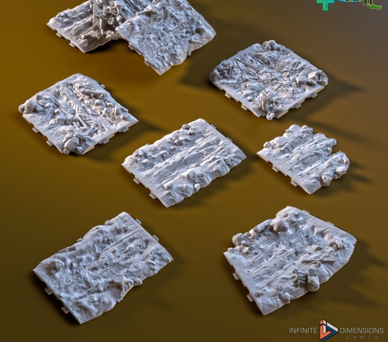 Dnd Modular Rural MUD Roads Village City Wagon Path Streets Tabletop ...