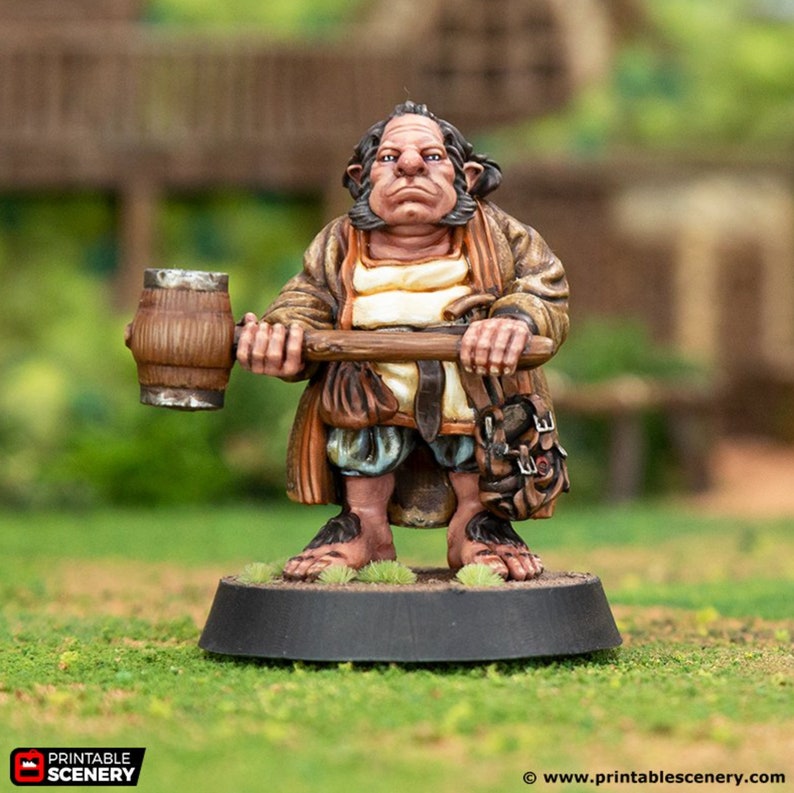 Dnd Mace Beadly 28mm Hobbit Miniature Rise of the Halflings Tabletop ...